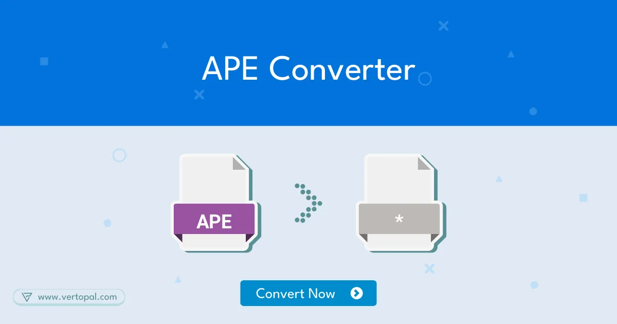 Online APE Converter - Vertopal