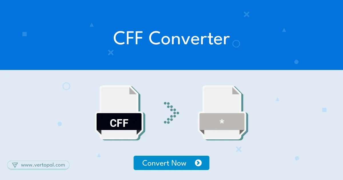 Online CFF Converter - Vertopal