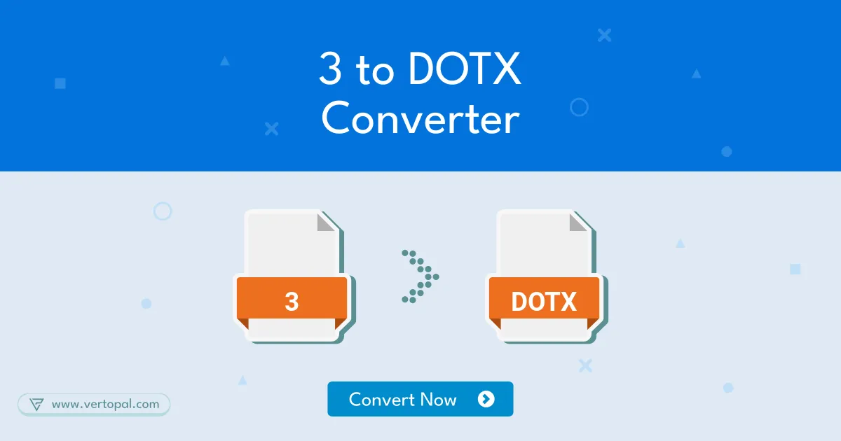 Online 3 (Man Page) to DOTX Converter - Vertopal