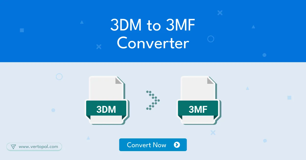 Online 3DM to 3MF Converter - Vertopal
