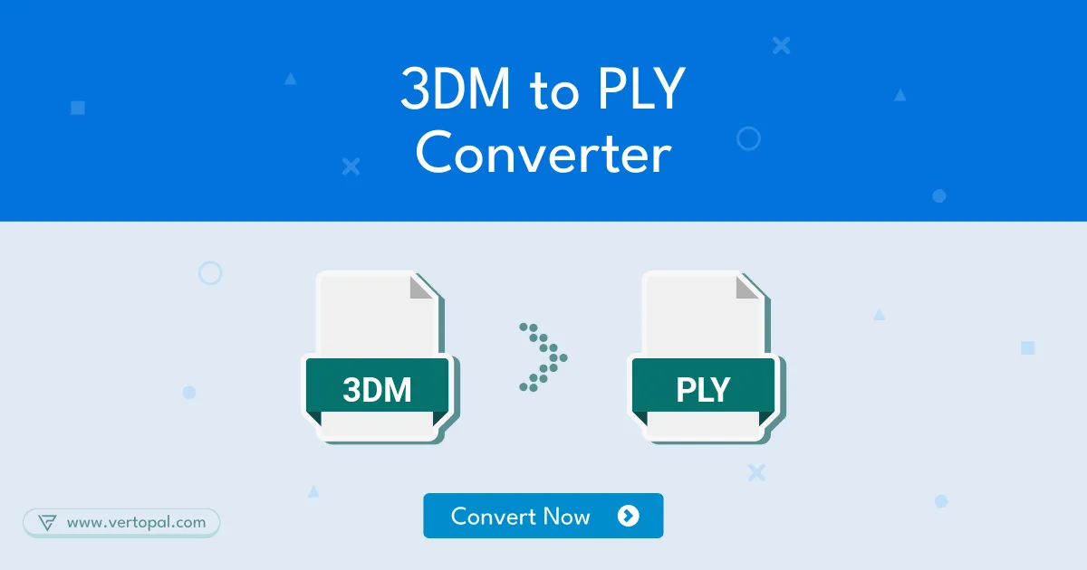 Online 3DM to PLY Converter - Vertopal