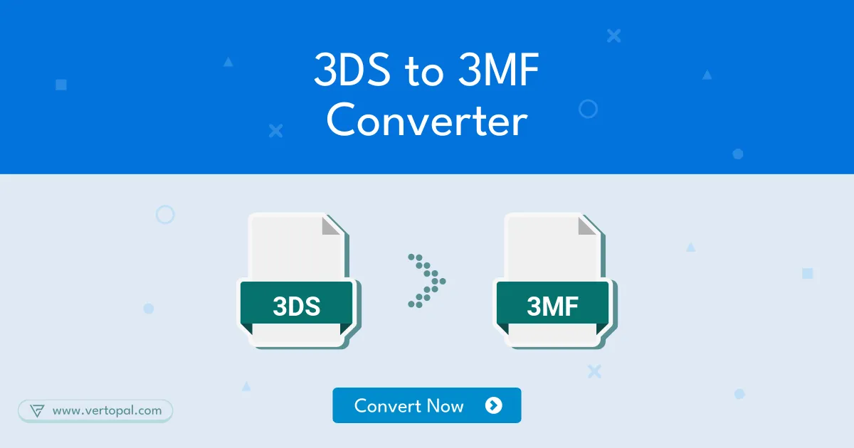 Online 3DS to 3MF Converter - Vertopal