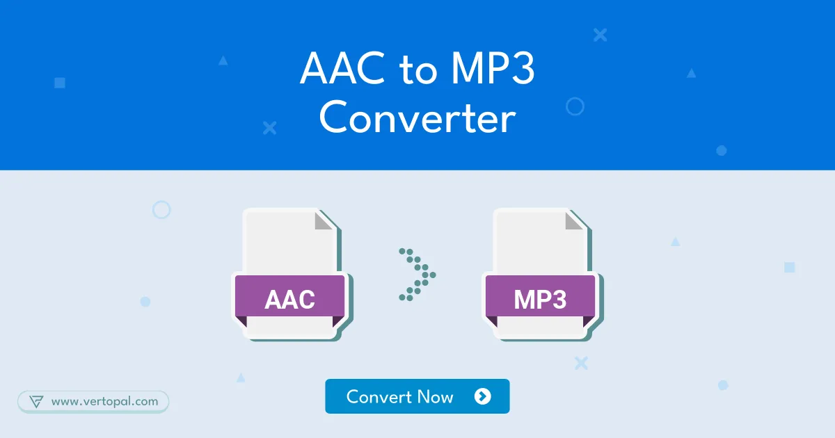 Online AAC to MP3 Converter - Vertopal