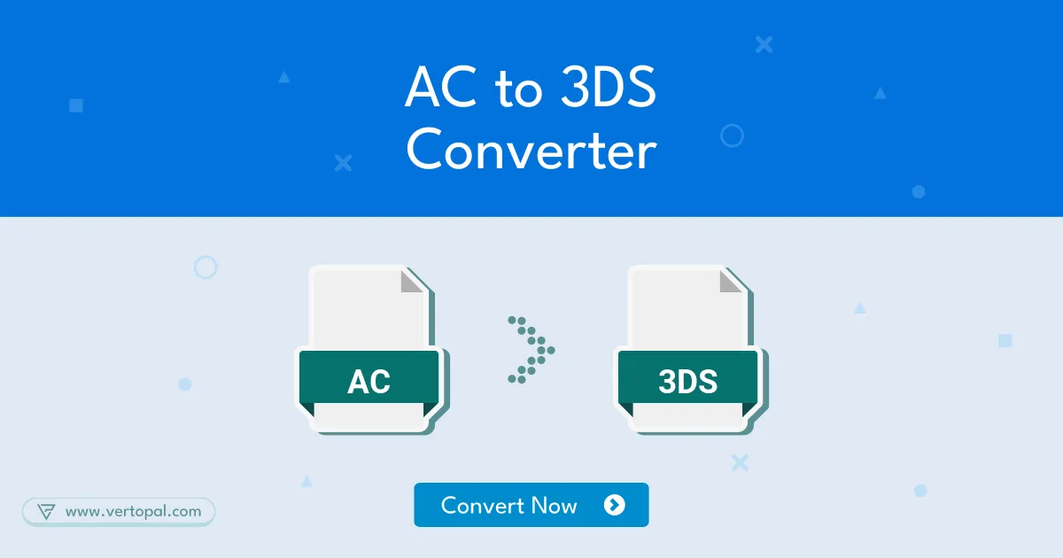 Online AC to 3DS Converter - Vertopal