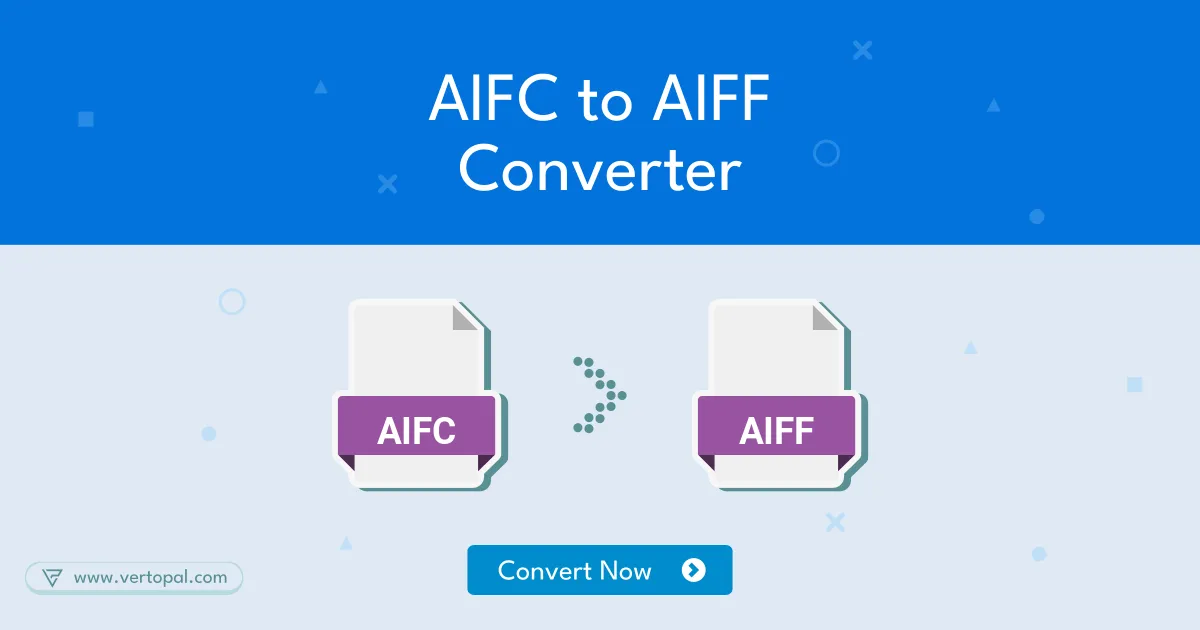 Online AIFC to AIFF Converter - Vertopal