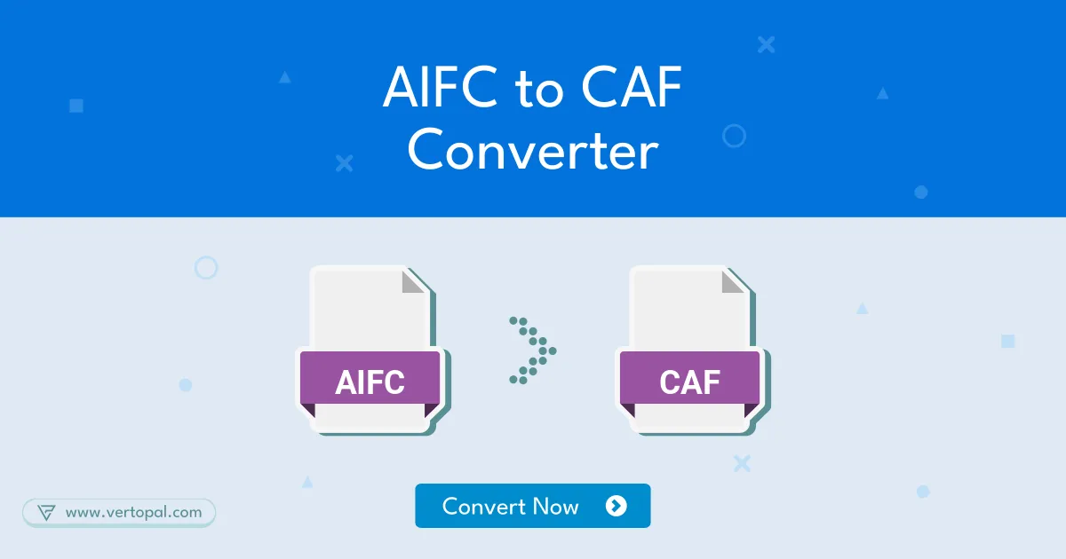 Online AIFC to CAF Converter - Vertopal