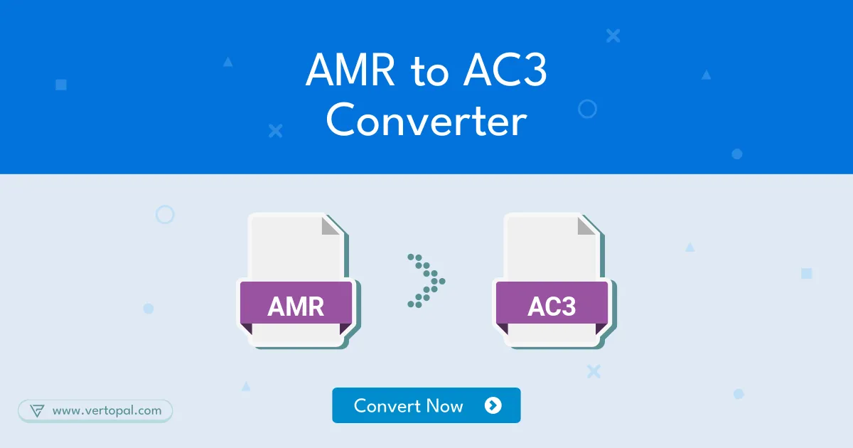 Online AMR to AC3 Converter - Vertopal