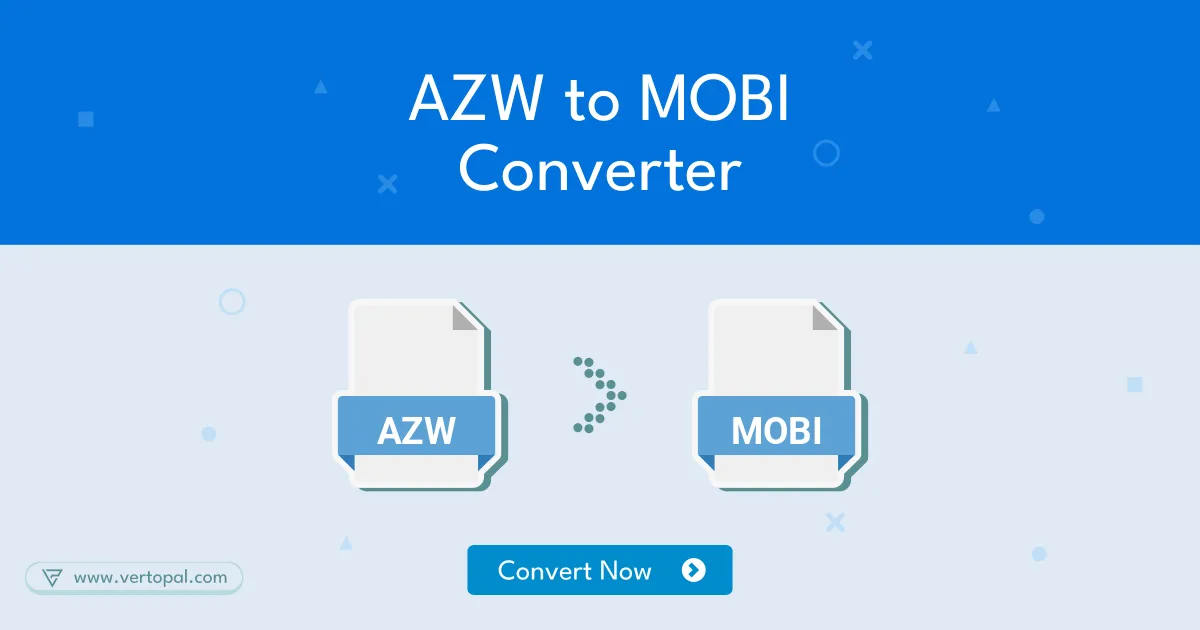 Online AZW to MOBI Converter - Vertopal