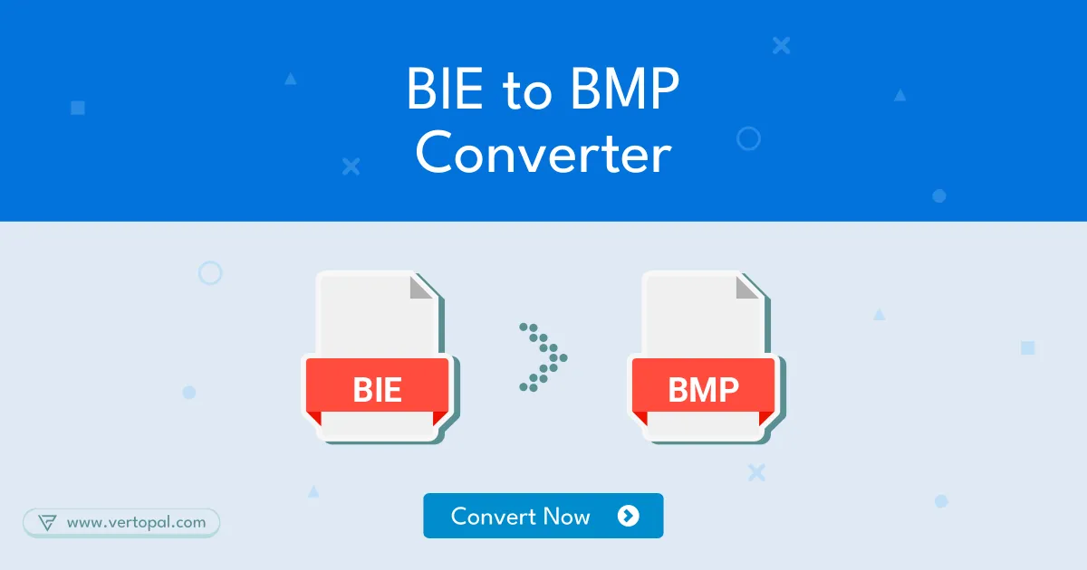 Online BIE to BMP Converter - Vertopal