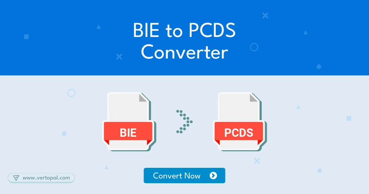 Online BIE to PCDS Converter - Vertopal