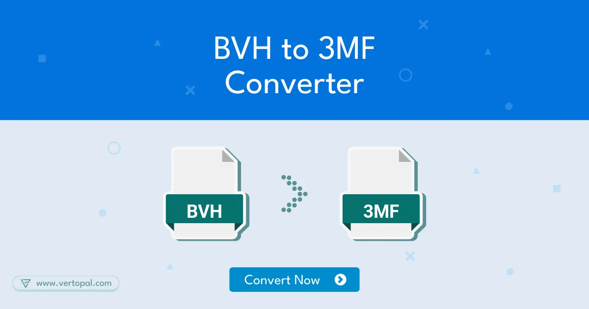 Online BVH to 3MF Converter - Vertopal