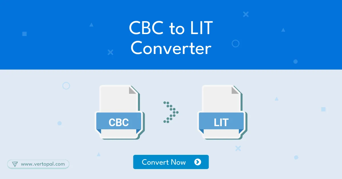 Online CBC to LIT Converter - Vertopal