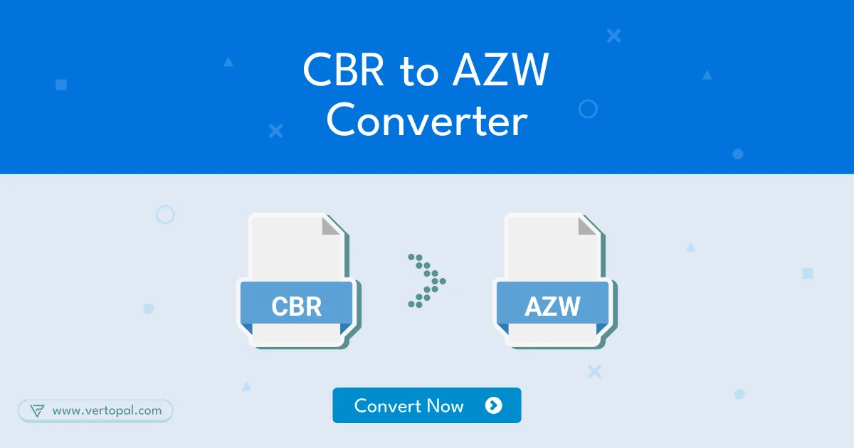 Online CBR to AZW Converter - Vertopal