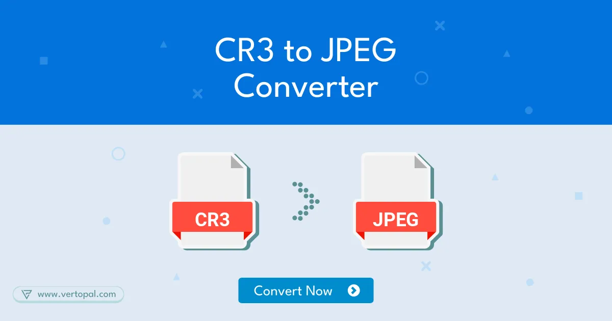 Online CR3 to JPEG Converter - Vertopal