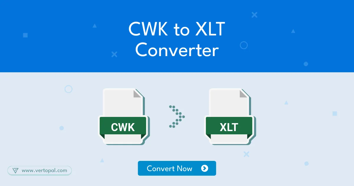 Online CWK SPREADSHEET to XLT Converter - Vertopal