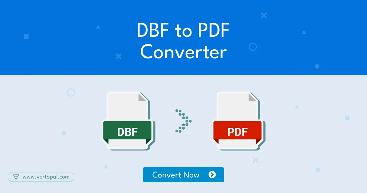 Online DBF to PDF Converter - Vertopal