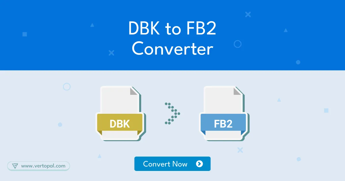 Online DBK to FB2 Converter - Vertopal