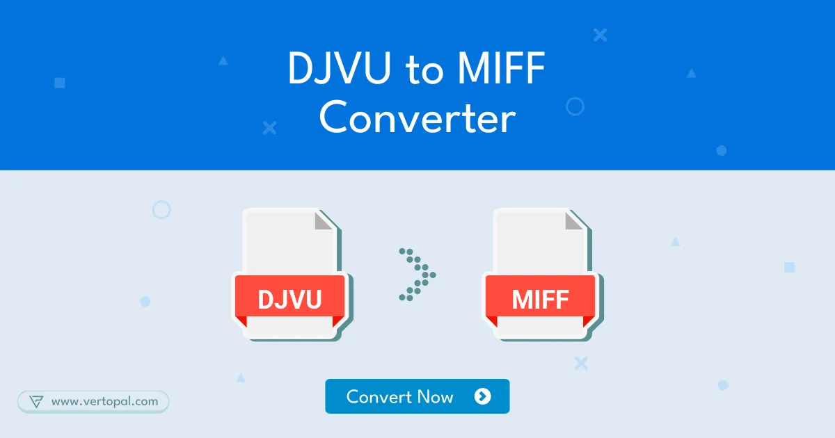 Online DJVU to MIFF Converter - Vertopal