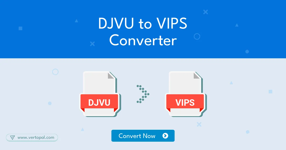 Online DJVU to VIPS Converter - Vertopal