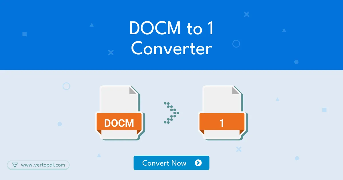 Online DOCM to 1 (Man Page) Converter - Vertopal