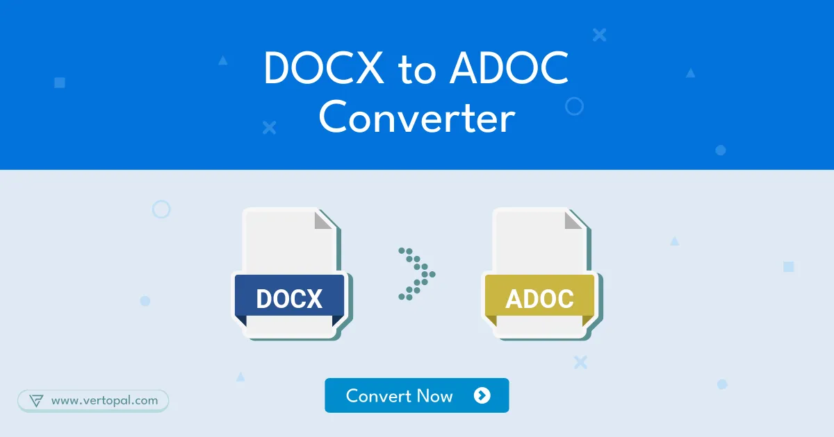 Online DOCX (Word) to ADOC ASCIIDOCTOR Converter - Vertopal