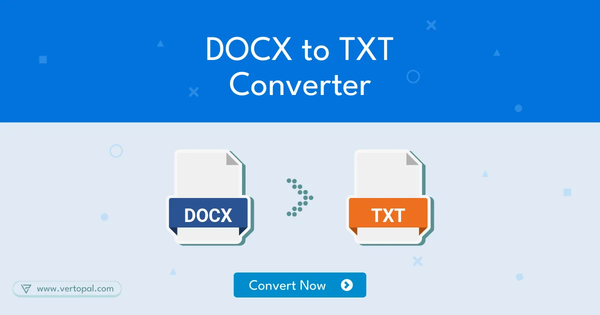Online DOCX (Word) to TXT Converter - Vertopal