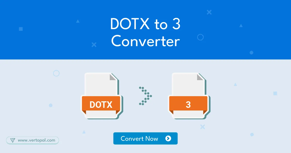 Online DOTX to 3 (Man Page) Converter - Vertopal