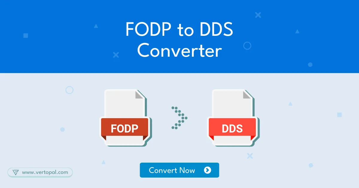 Online FODP to DDS Converter - Vertopal