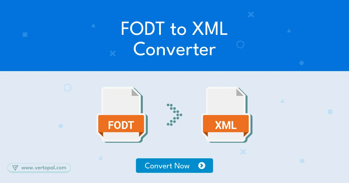Online FODT to XML DOCBOOK Converter - Vertopal