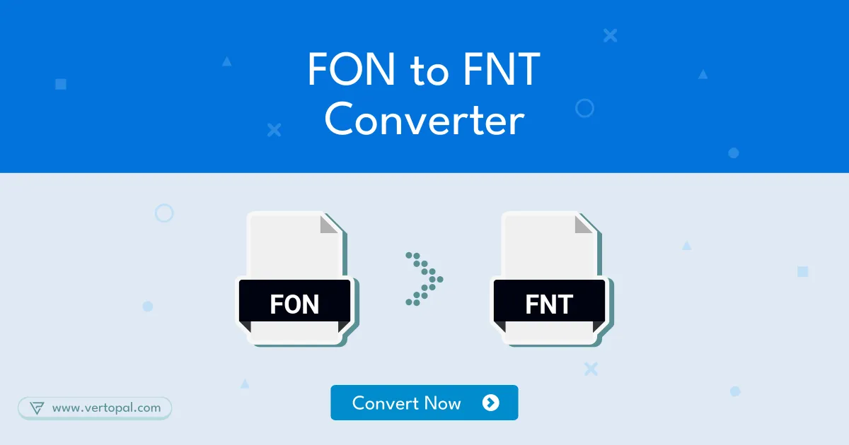 Online FON to FNT Converter - Vertopal