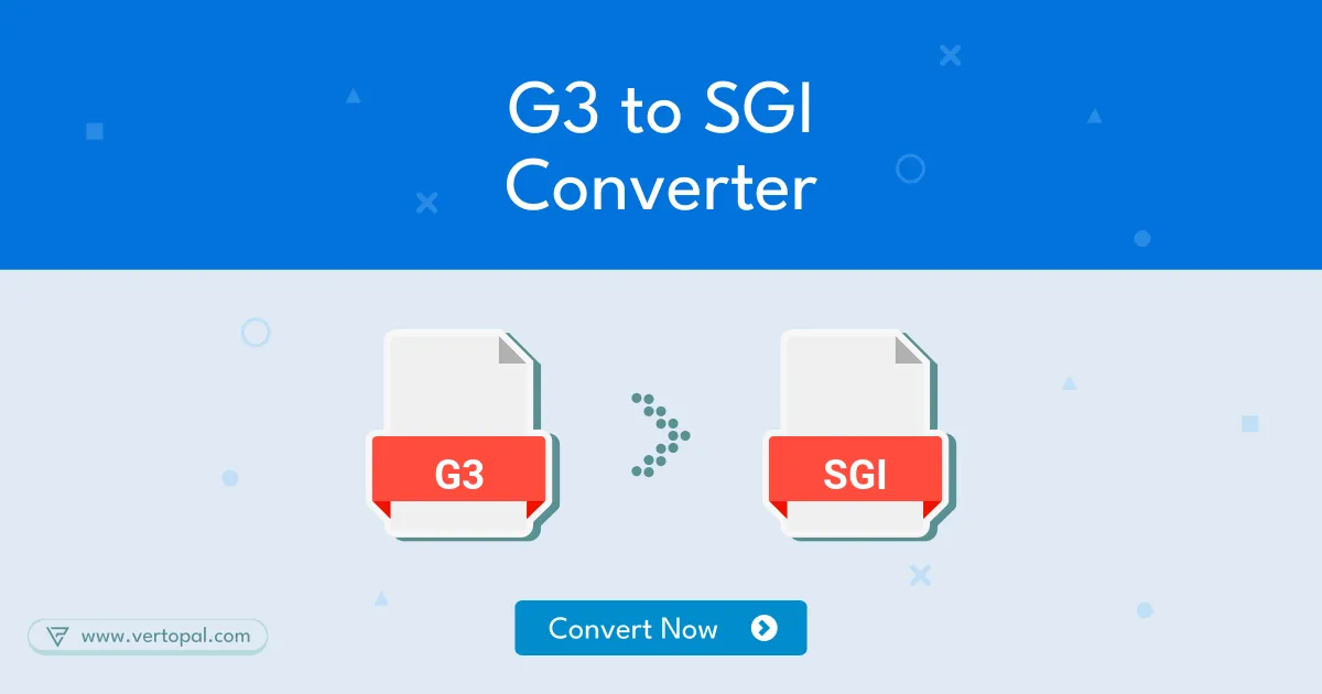Online G3 to SGI Converter - Vertopal