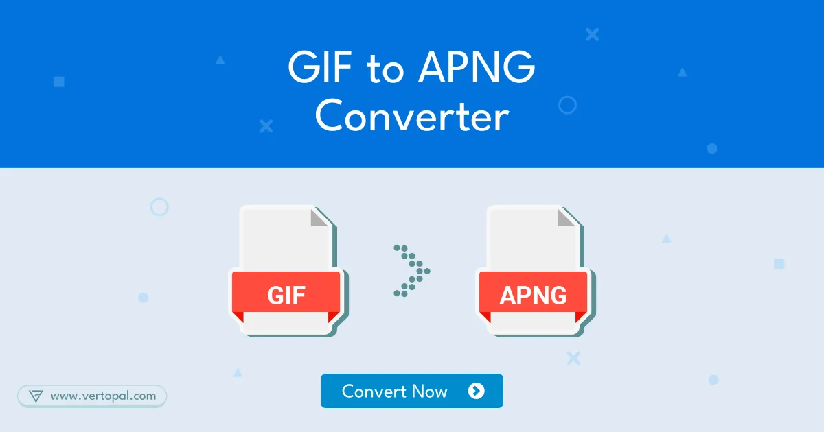 Online GIF to APNG (Animated PNG) Converter - Vertopal
