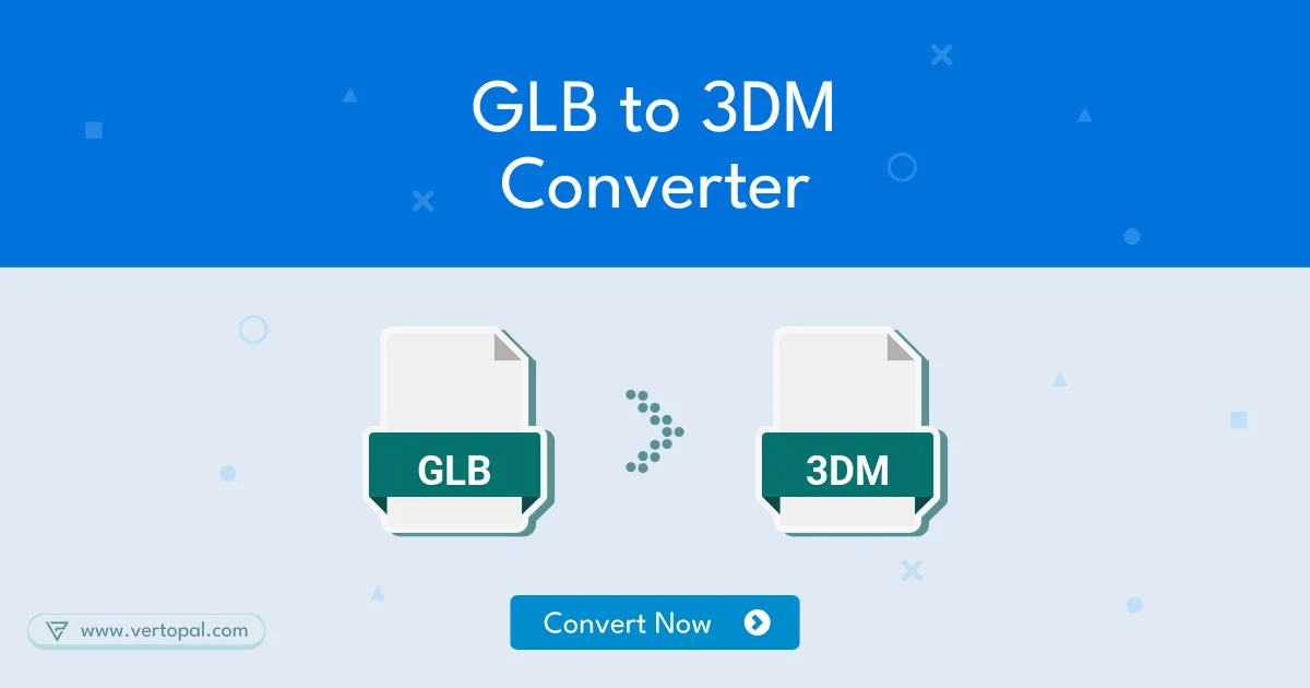 Online GLB to 3DM Converter - Vertopal