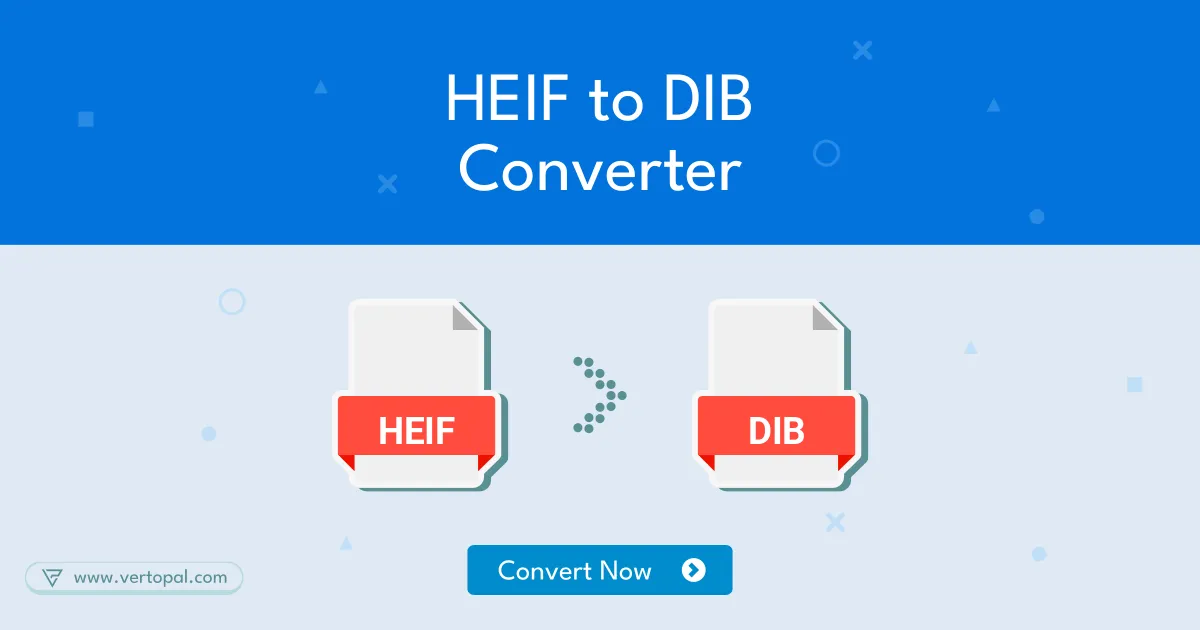 Online HEIF to DIB Converter - Vertopal