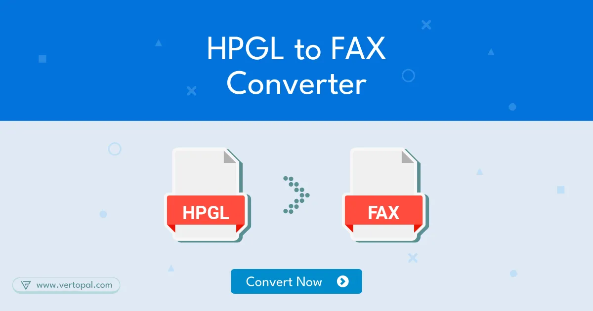 Online HPGL to FAX Converter - Vertopal