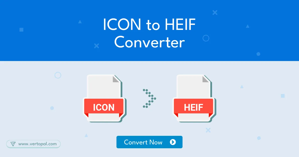 Online ICON to HEIF Converter - Vertopal