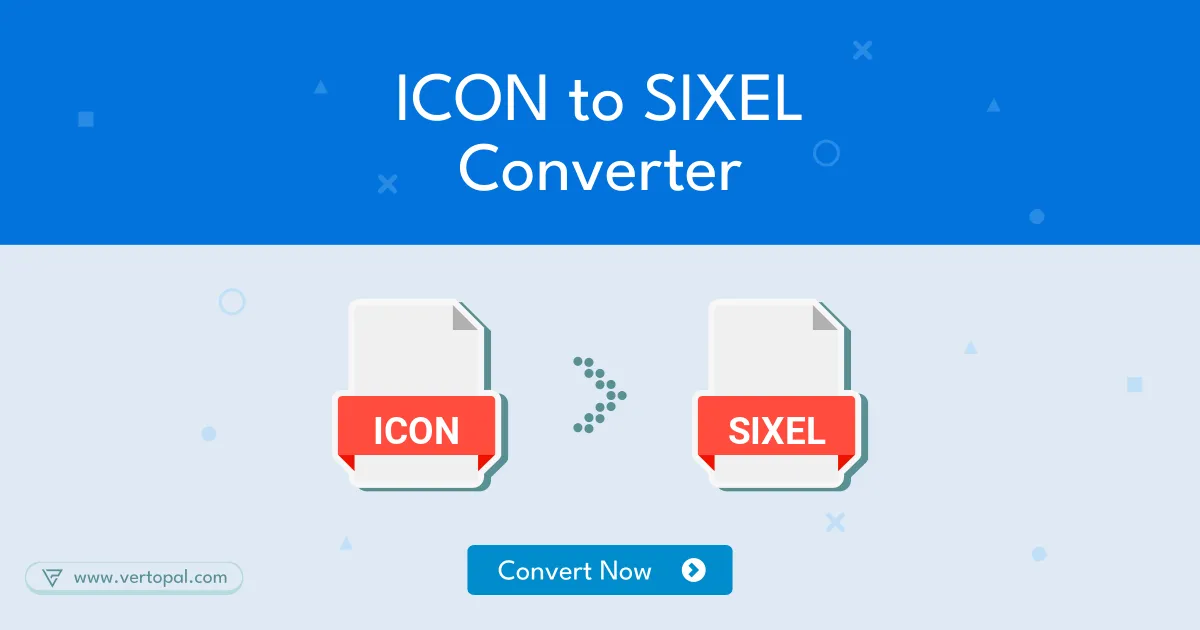Online ICON to SIXEL Converter - Vertopal