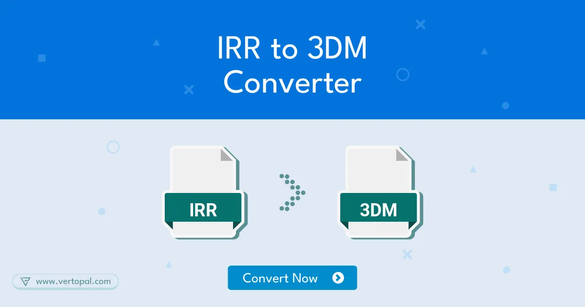Online IRR to 3DM Converter - Vertopal