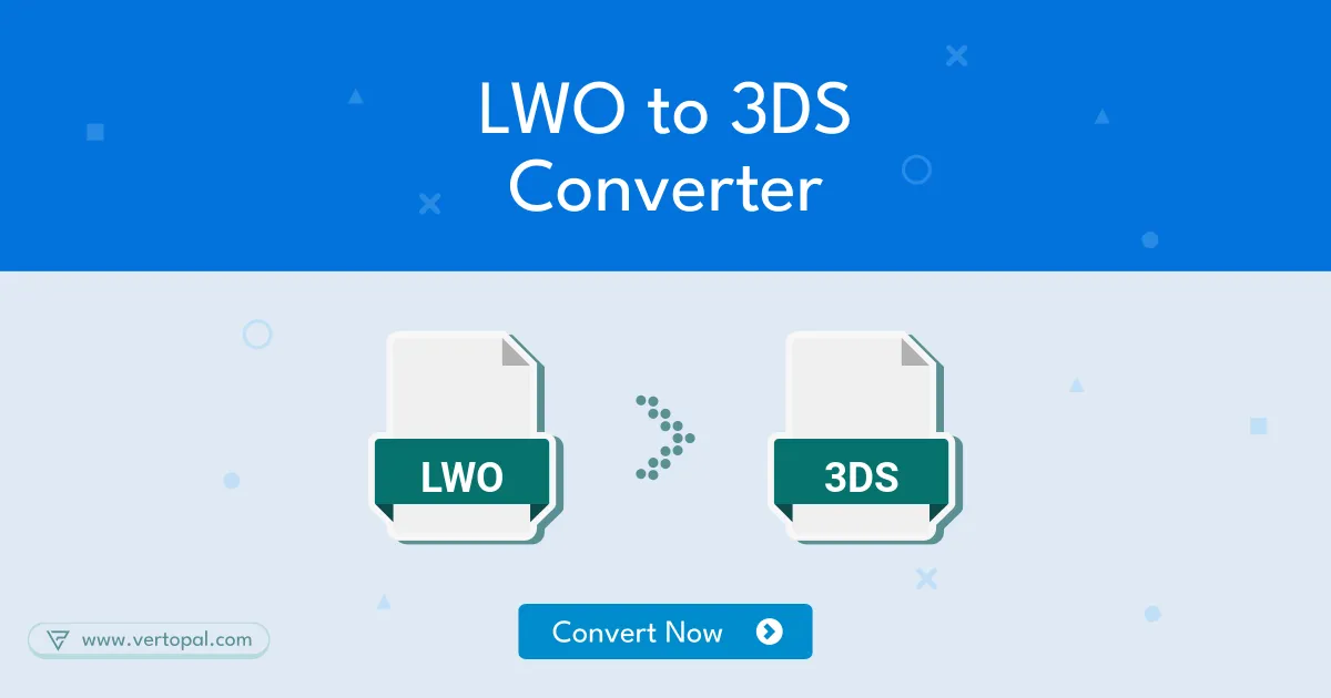 Online LWO to 3DS Converter - Vertopal