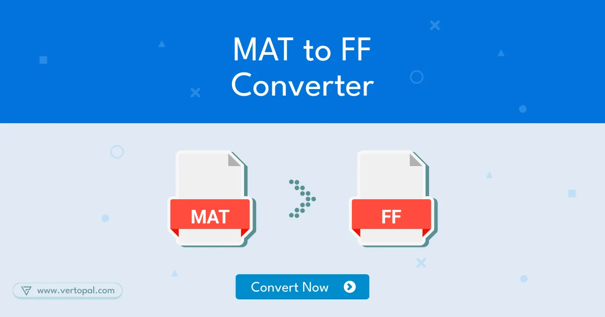 Online MAT to FF Converter - Vertopal