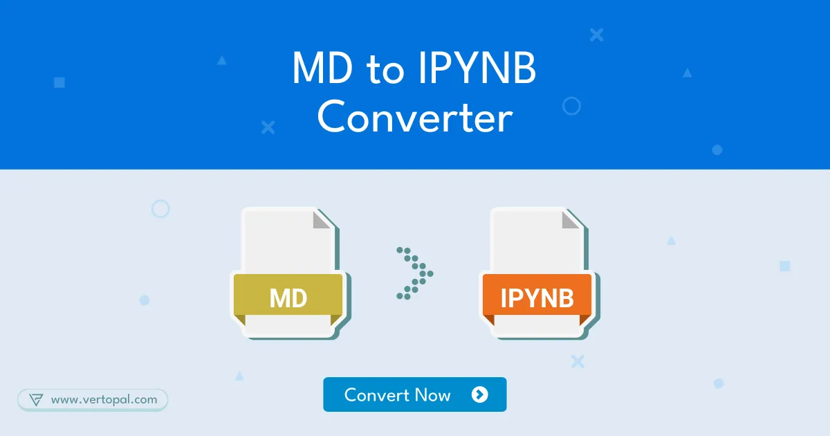 Online MD to IPYNB (Jupyter Notebook) Converter - Vertopal