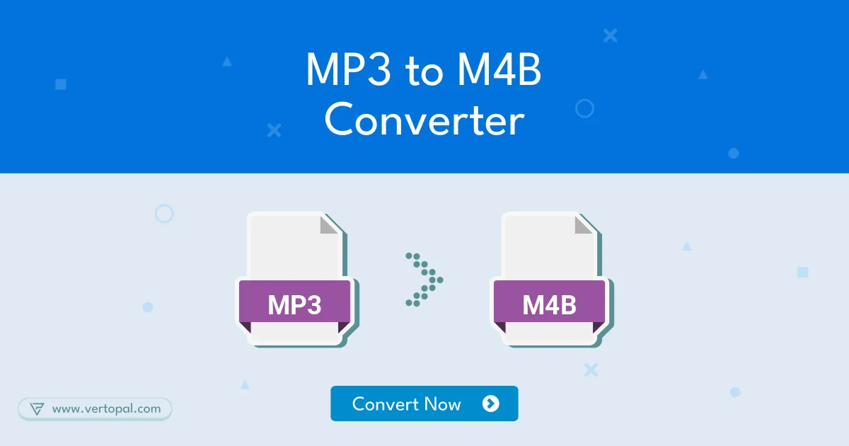 Online MP3 to M4B Converter - Vertopal