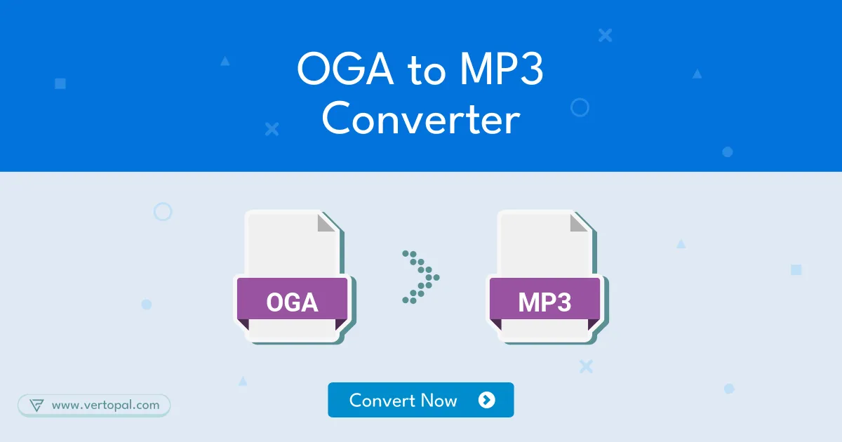 Online OGA to MP3 Converter - Vertopal