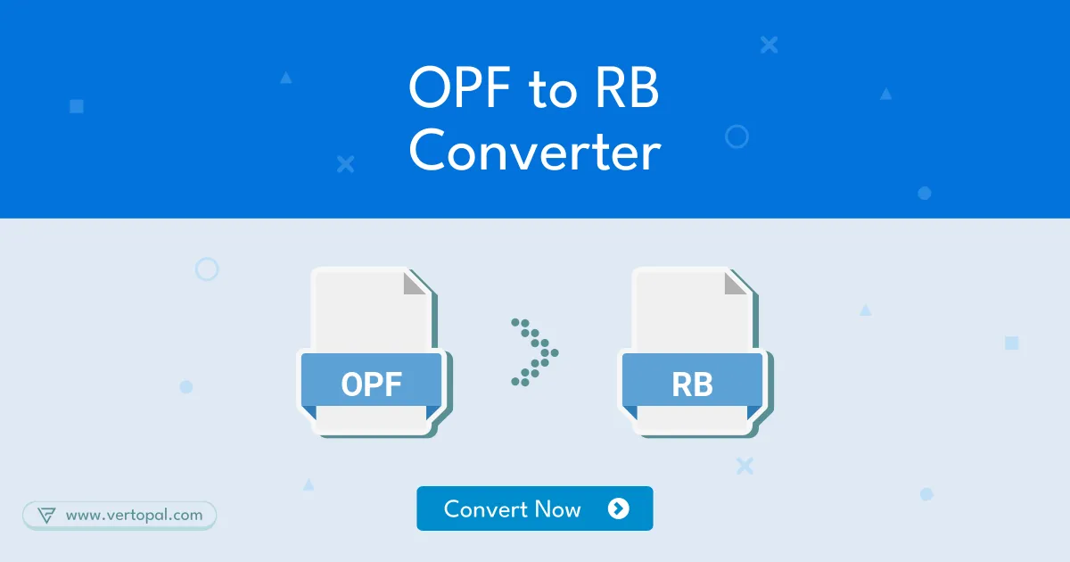 Online OPF to RB Converter - Vertopal