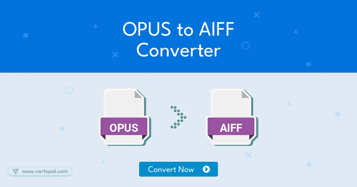 Online OPUS to AIFF Converter - Vertopal