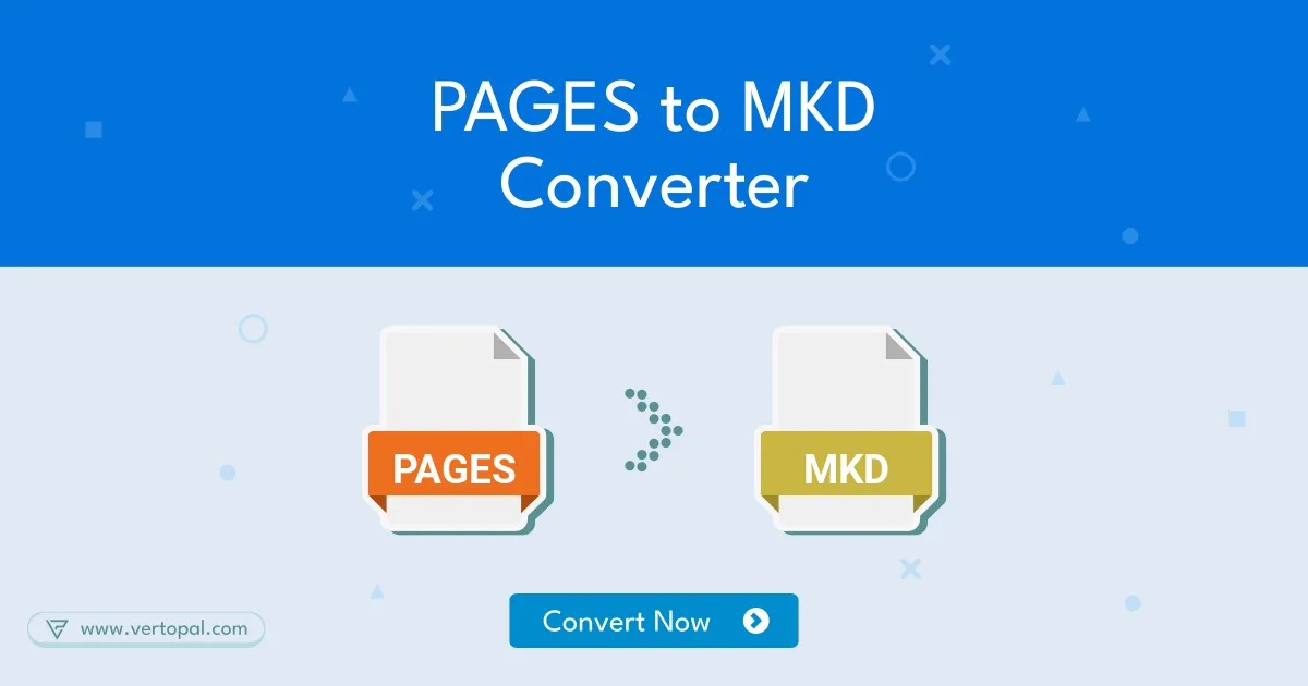 Online PAGES to MKD Converter - Vertopal
