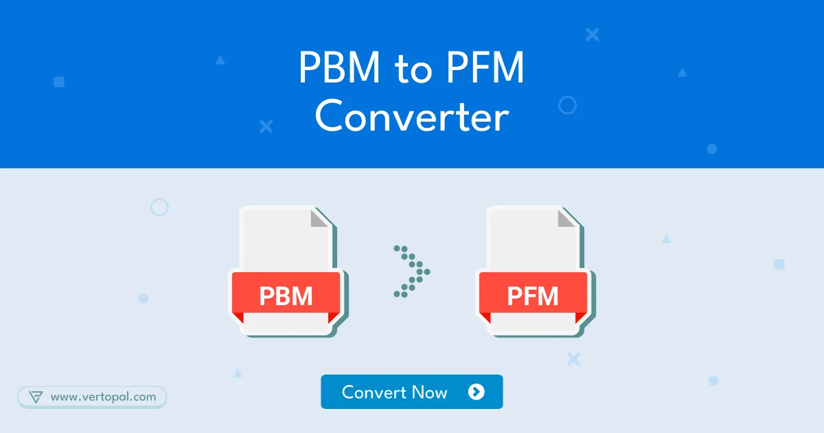Online PBM to PFM Converter - Vertopal