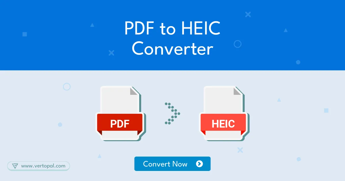 Online PDF to HEIC Converter - Vertopal