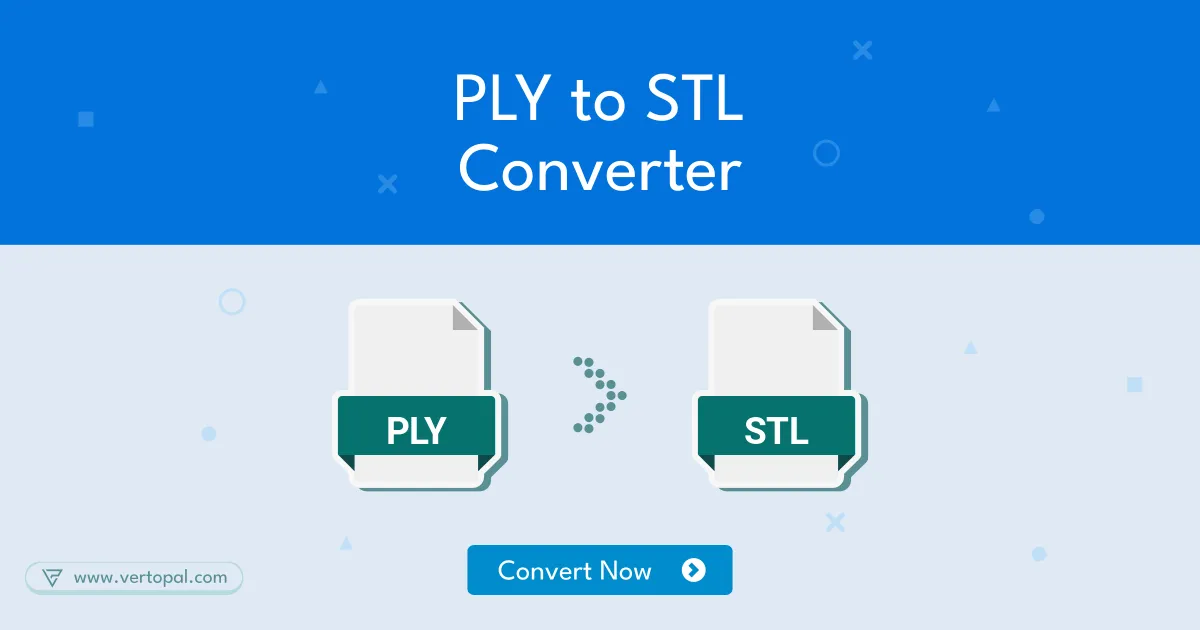 Online PLY to STL Converter - Vertopal