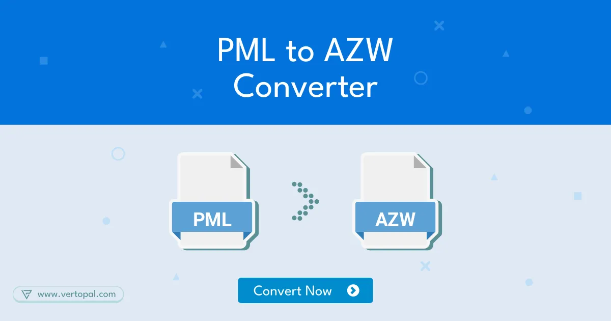 Online PML to AZW Converter - Vertopal